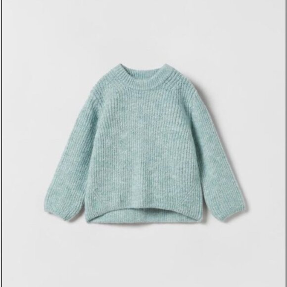 Zara | Shirts & Tops | Zara Stitch Knit Sweater | Poshmark